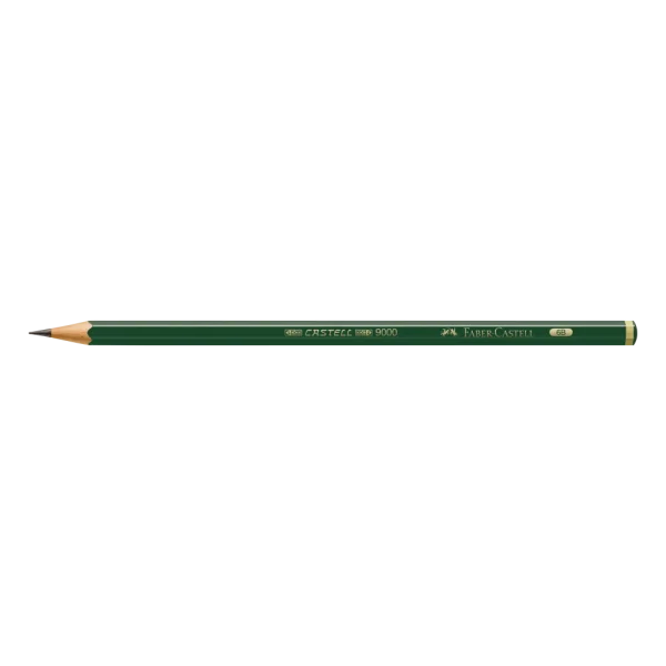 LAPIS DESENHO GRAFITE R.9000 6B FABER CASTELL – Papelaria Fulconi
